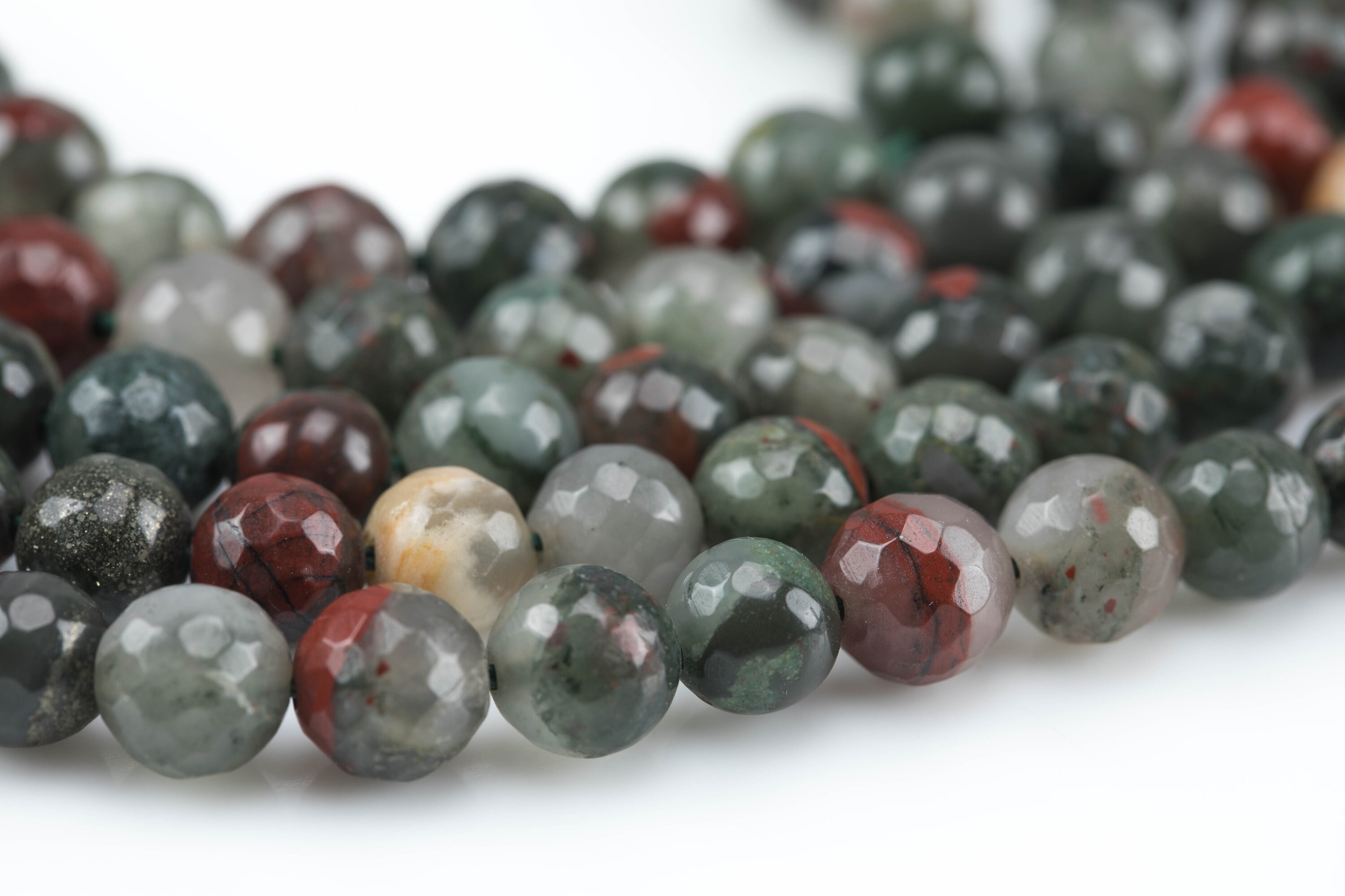 Natural Bloodstone Beads Blood Stone Beads High Quality in - Etsy
