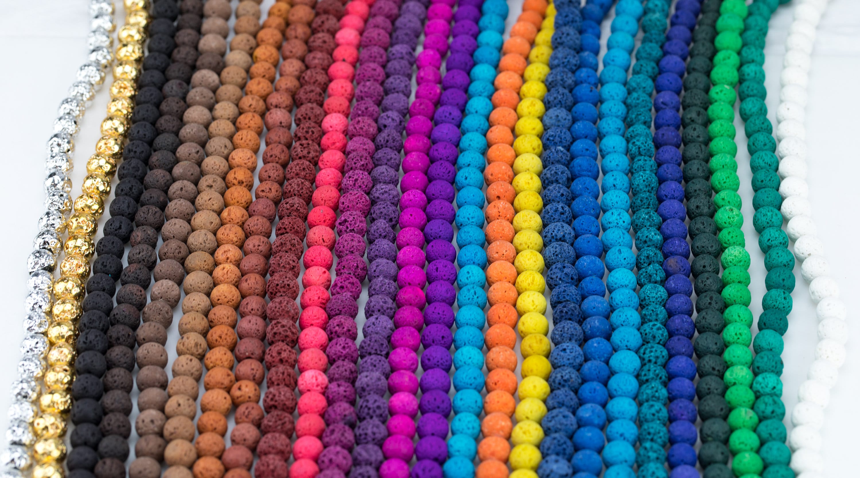 8mm Lava Rock Beads Multicolor Natural Round Loose Color - Etsy