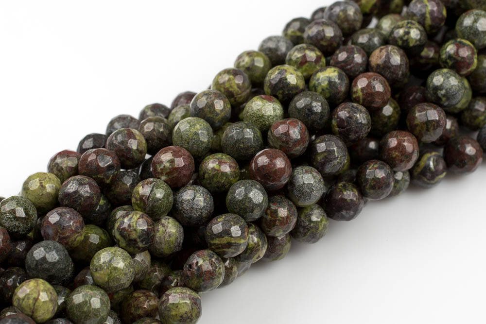Natural Faceted Dragon Bloodstone Blood Stone Jasper, High Quality in ...
