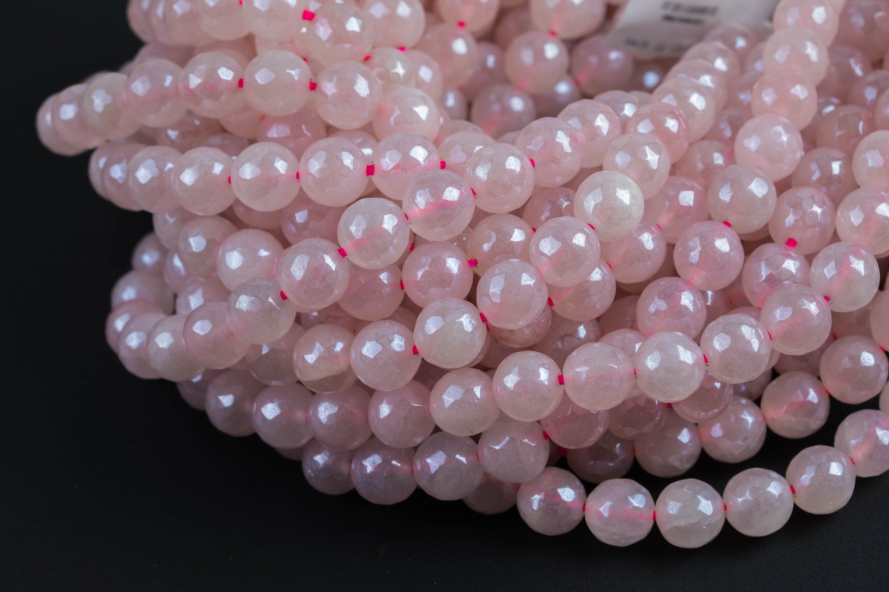 Natural Mystic Rose Quartz, High Quality in Faceted Round- 4mm, 6mm ...