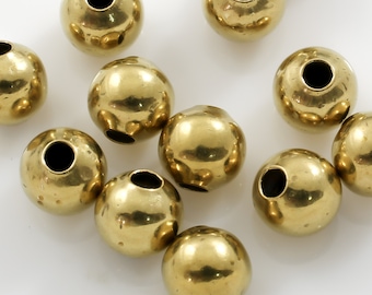 3mm 24k Shiny Gold Tiny Ball Beads Ball Spacer Beads Gold - Etsy