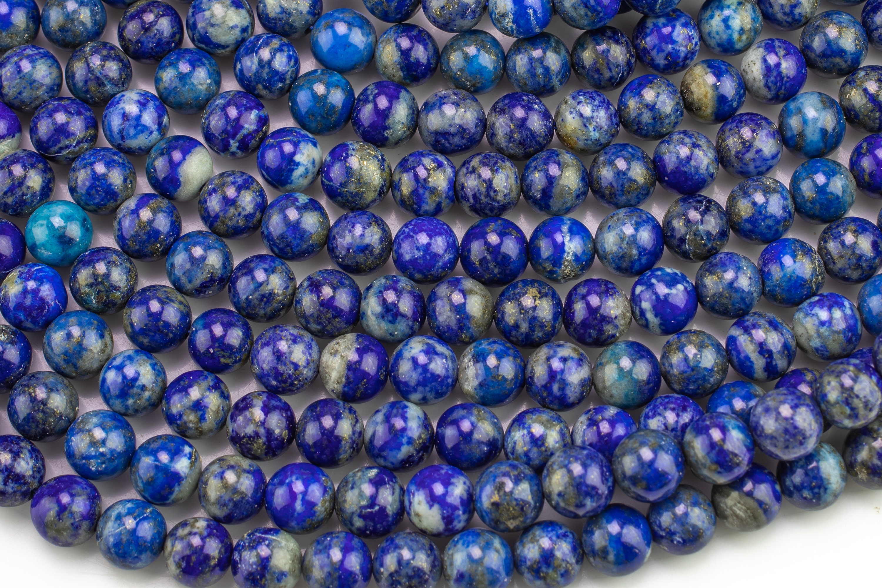 Natural Lapis High Quality in Round 2mm 3mm 4mm 6mm 8mm - Etsy