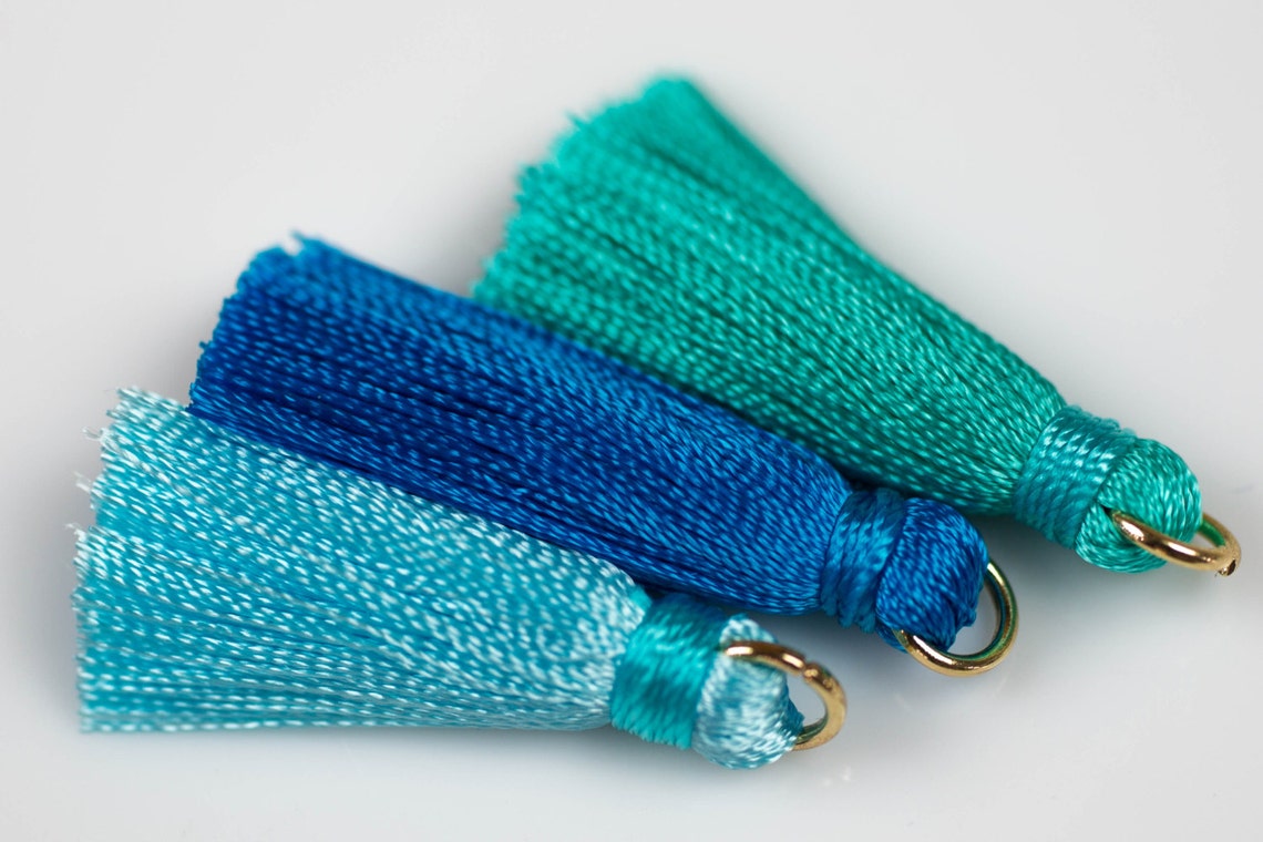 SILK TASSEL TASSLE Silk Tassels Tassles High Quality Small - Etsy