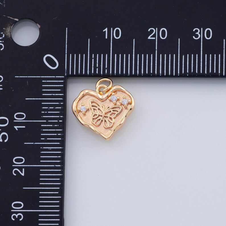 18K Gold PVD Butterfly Freem Charm - Tarnish Resistant - Etsy UK
