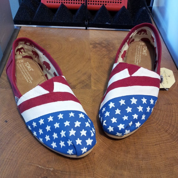 Flag Toms - Etsy