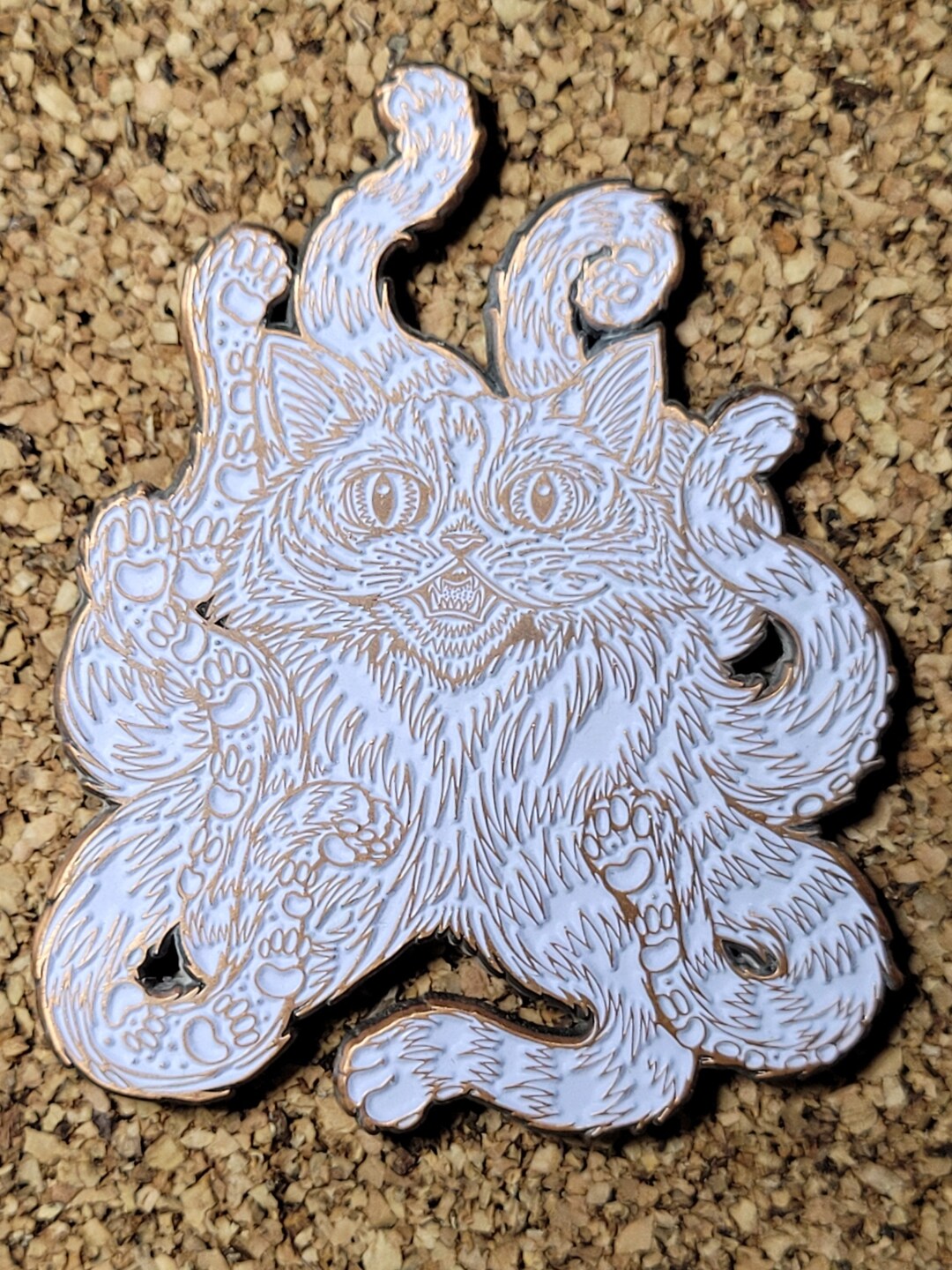 Cathulhu Rare SV Special AP Artist Proof Enamel Lapel Pin Cute Cat Cats ...