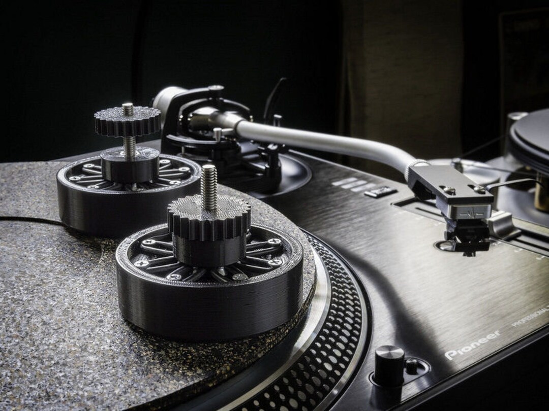 M6 Thread Turntable Suspended Isolation Leveling Feet Foot Set of 4 ...