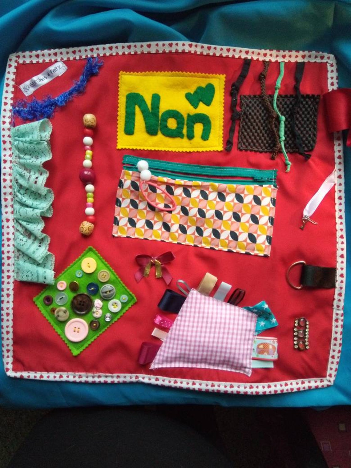 Alzheimers/dementia/autism Fidget Blanket | Etsy