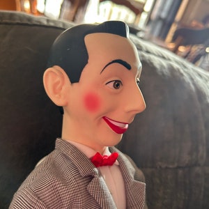 1987 Talking Pull String Peewee Herman Doll With Box - Etsy