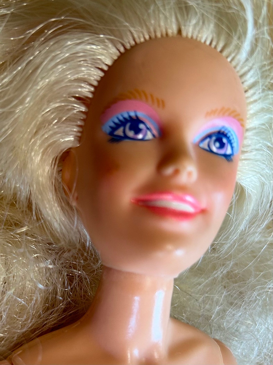 Hasbro 1985 Jem and the Holograms Doll With Blonde and Pink Hair, Gem ...