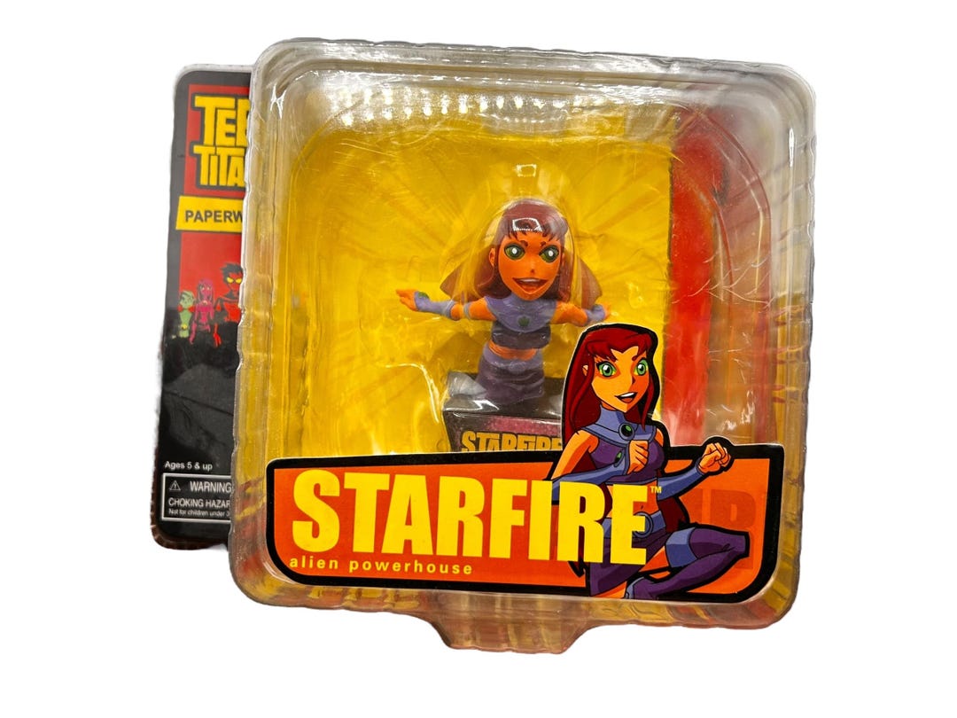 Monogram Masterworks Teen Titans Paperweight Mini Bust Starfire Alien ...
