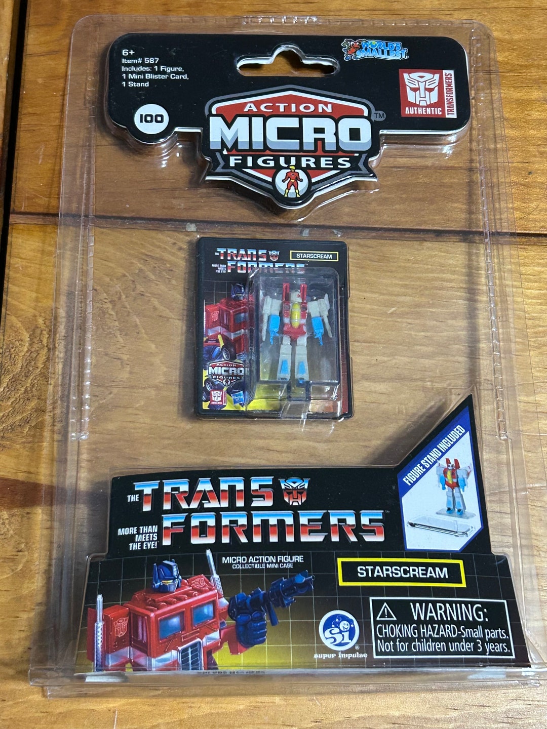 New in Packaging Transformers Micro Action Figure Starscream - Etsy