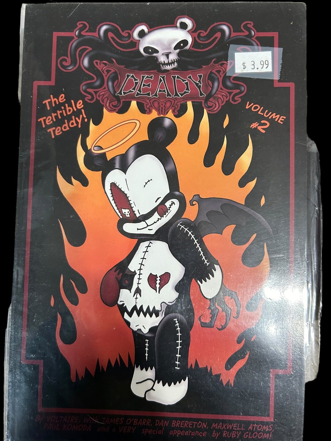 Deady bear Comic Book Sirius Entertainment 2 1st Printing Humor Satire ...
