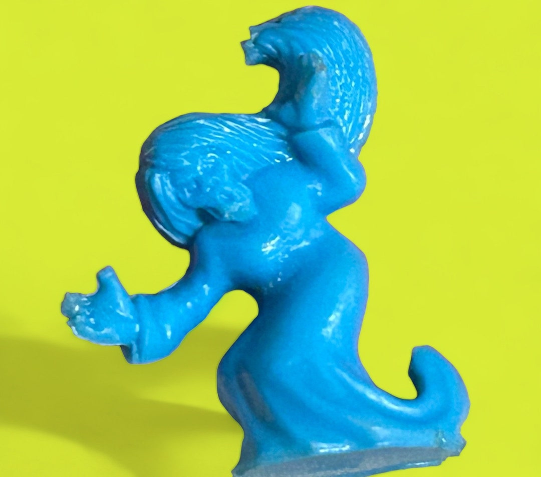 1991 Monster in My Pocket Blue Siren Meg #79, Shreddies Canada ...
