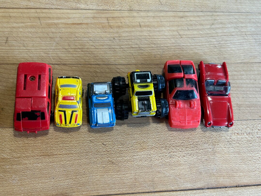 1980s Vintage Assorted Toy Car Lot Micro Machines - Etsy