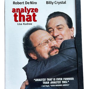 Analyze That DVD Movie Widescreen - Robert De Niro, Billy Crystal, Lisa ...