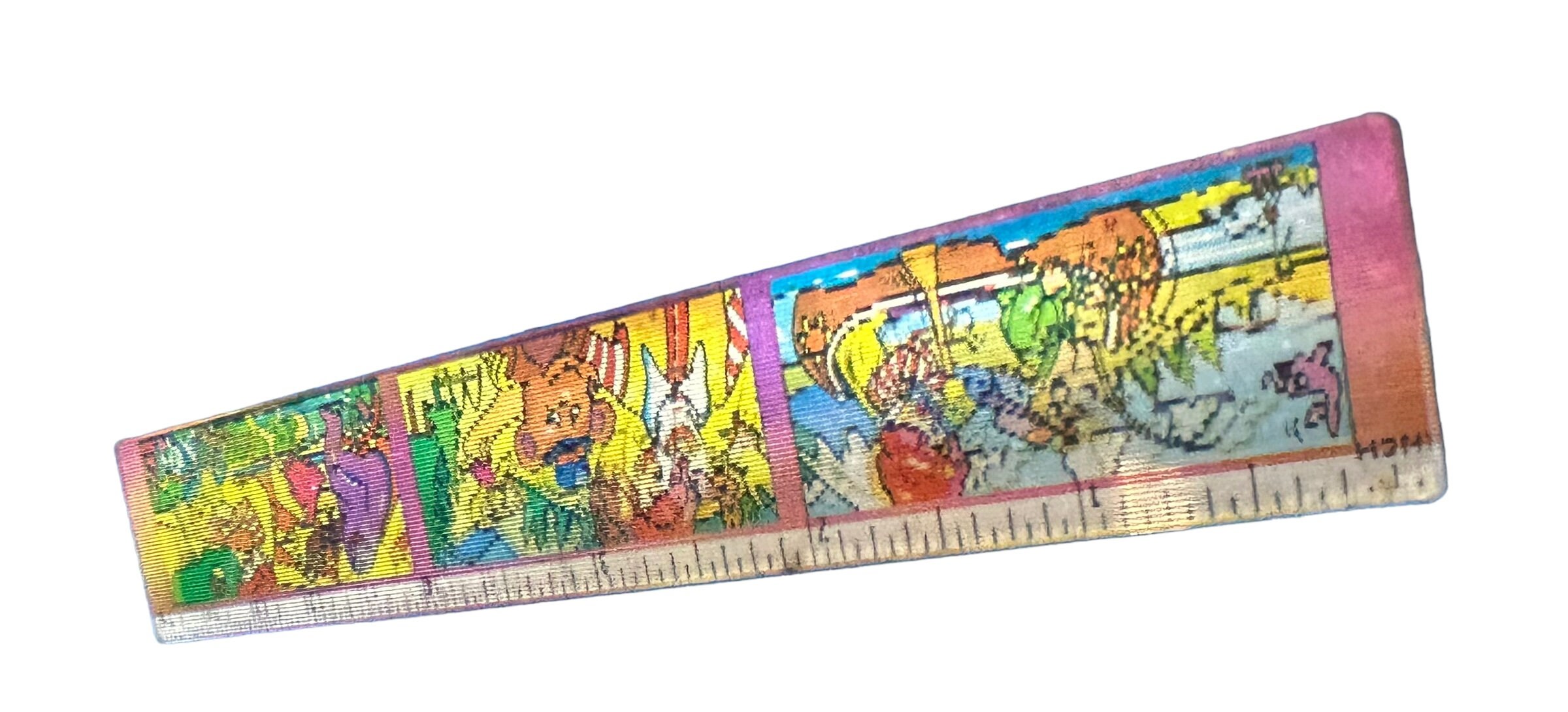 Vintage 1980s Ronald Mcdonald Ruler Happy Meal Toy Plastic Mcdonalds ...