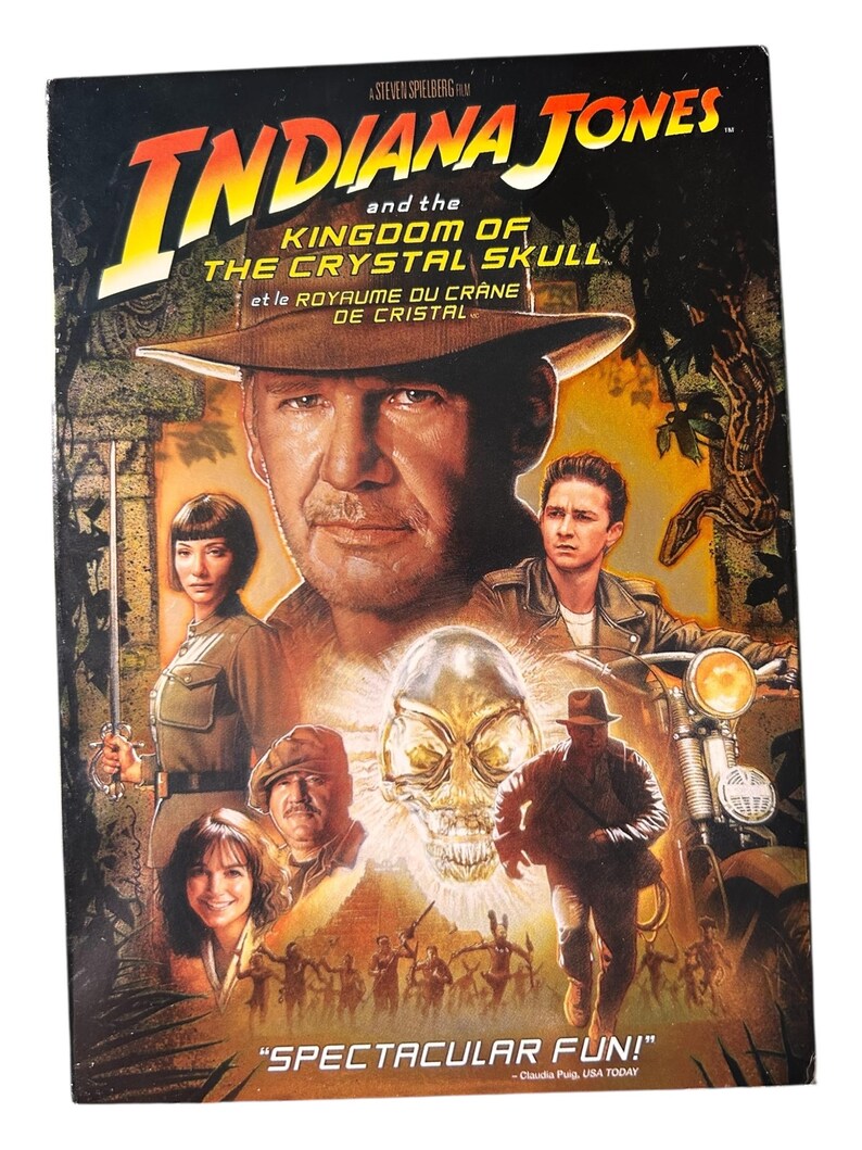 Indiana Jones and the Kindom of the Crystal Skull With Slipcover Pre ...