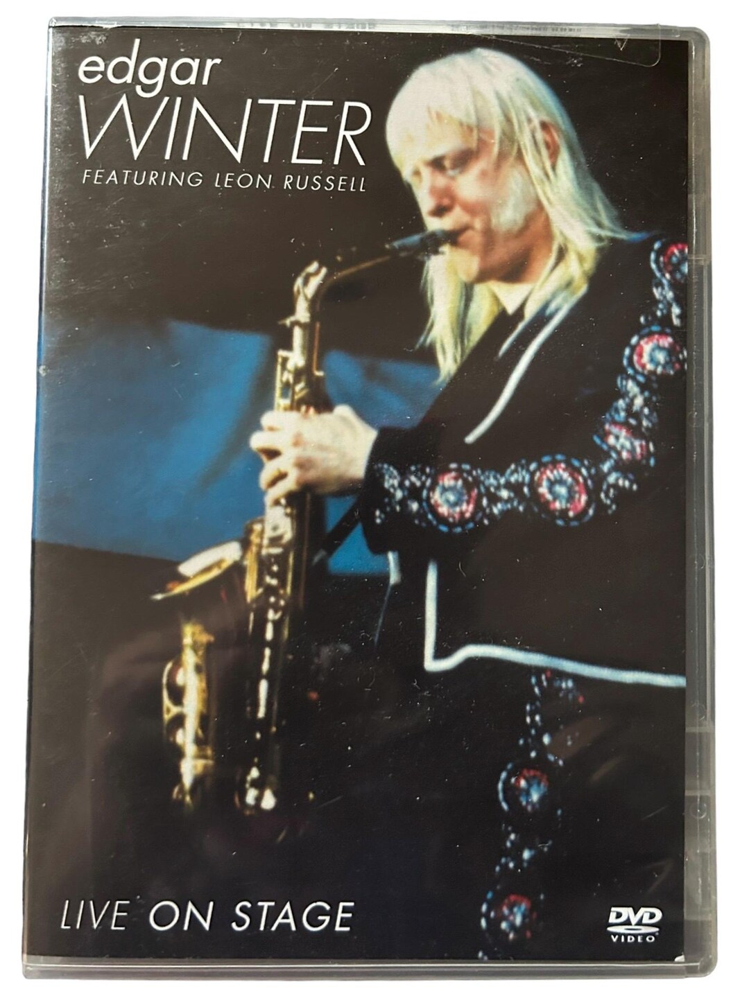 Edgar Winter Featuring. Leon Russell Live on Stage DVD - Etsy