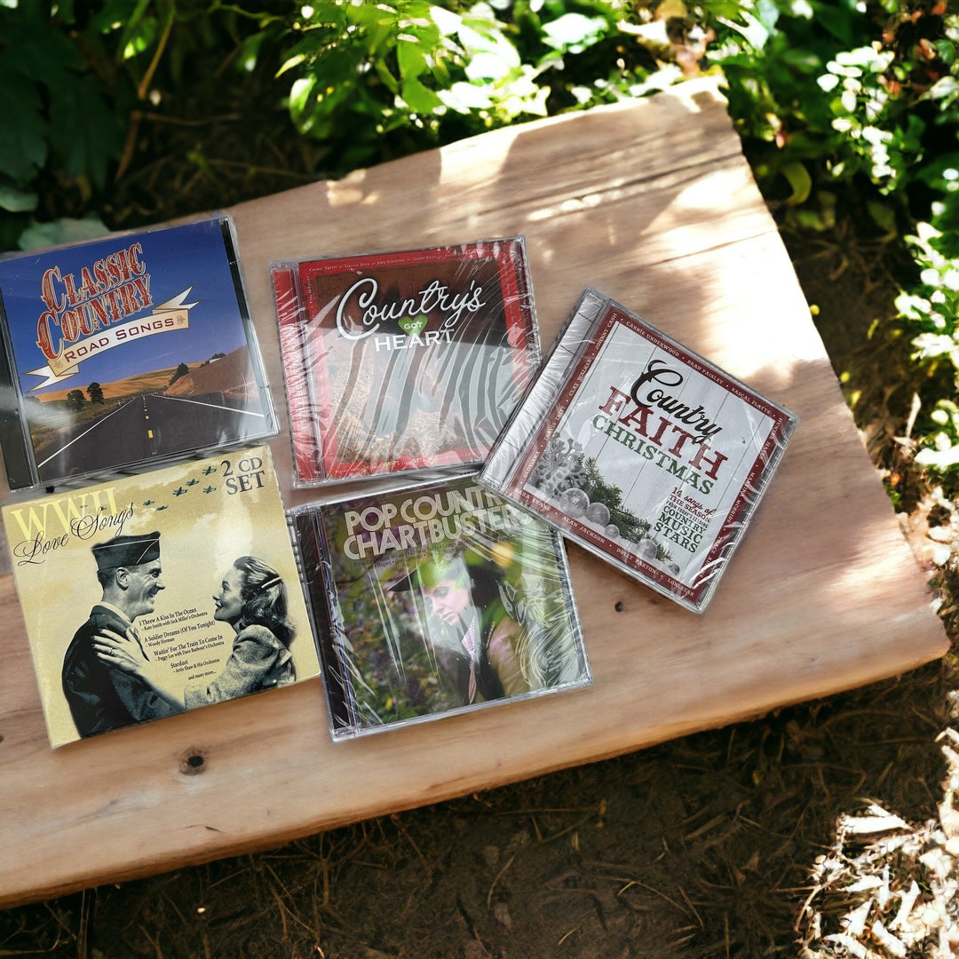 5 Country Music Cds - Etsy