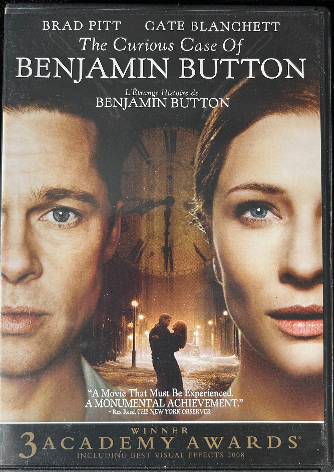 DVD the Curious Case of Benjamin Button 2009 Brad Pitt - Etsy