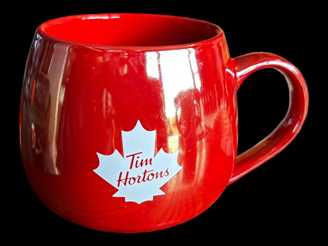 Tim Hortons Red Iridescent 2020 Coffee Tea Mug Maple Leaf Canada - Etsy