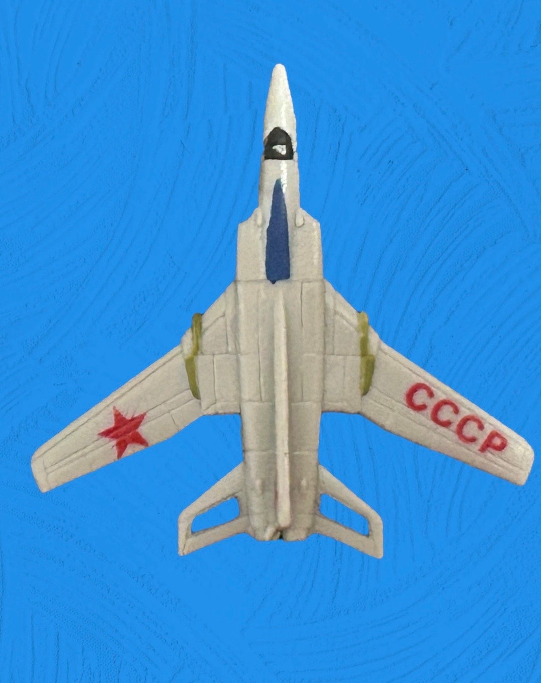 Vintage Micro Funrise Gray Jet Airplane Plane CCCP Military Star 1988 ...