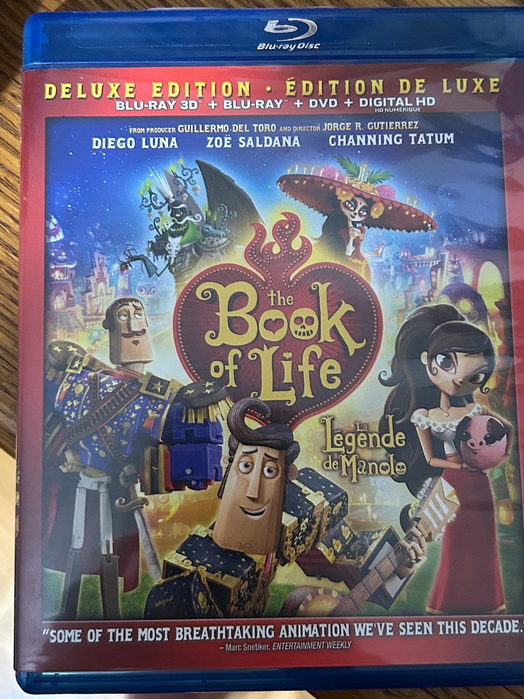 The Book of Life Blu-ray and Blu-ray 3D No DVD - Etsy