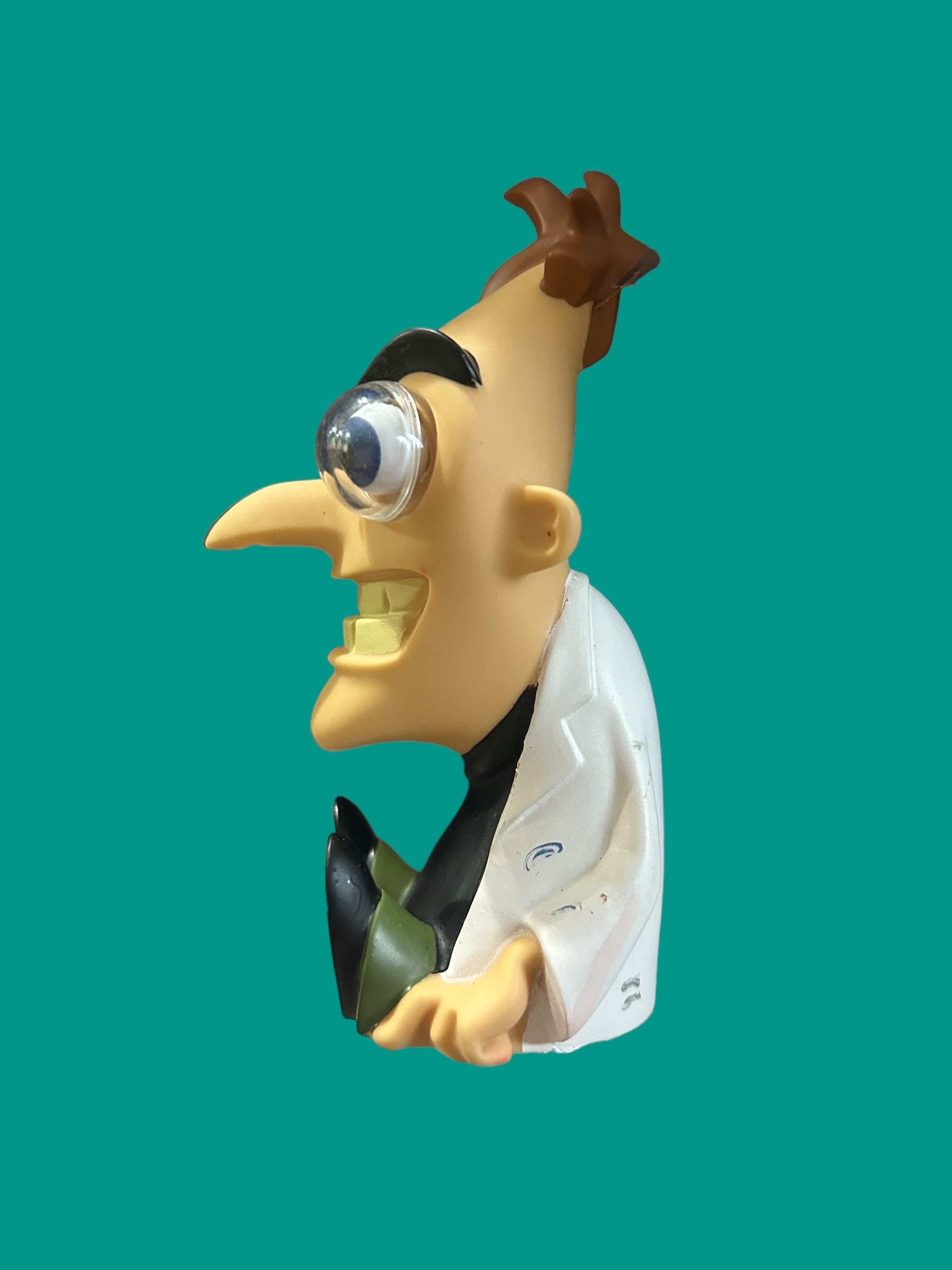 Phineas and Ferb Dr. Doofenshmirtz Eye Bugger Squeeze Toy Disney - Etsy