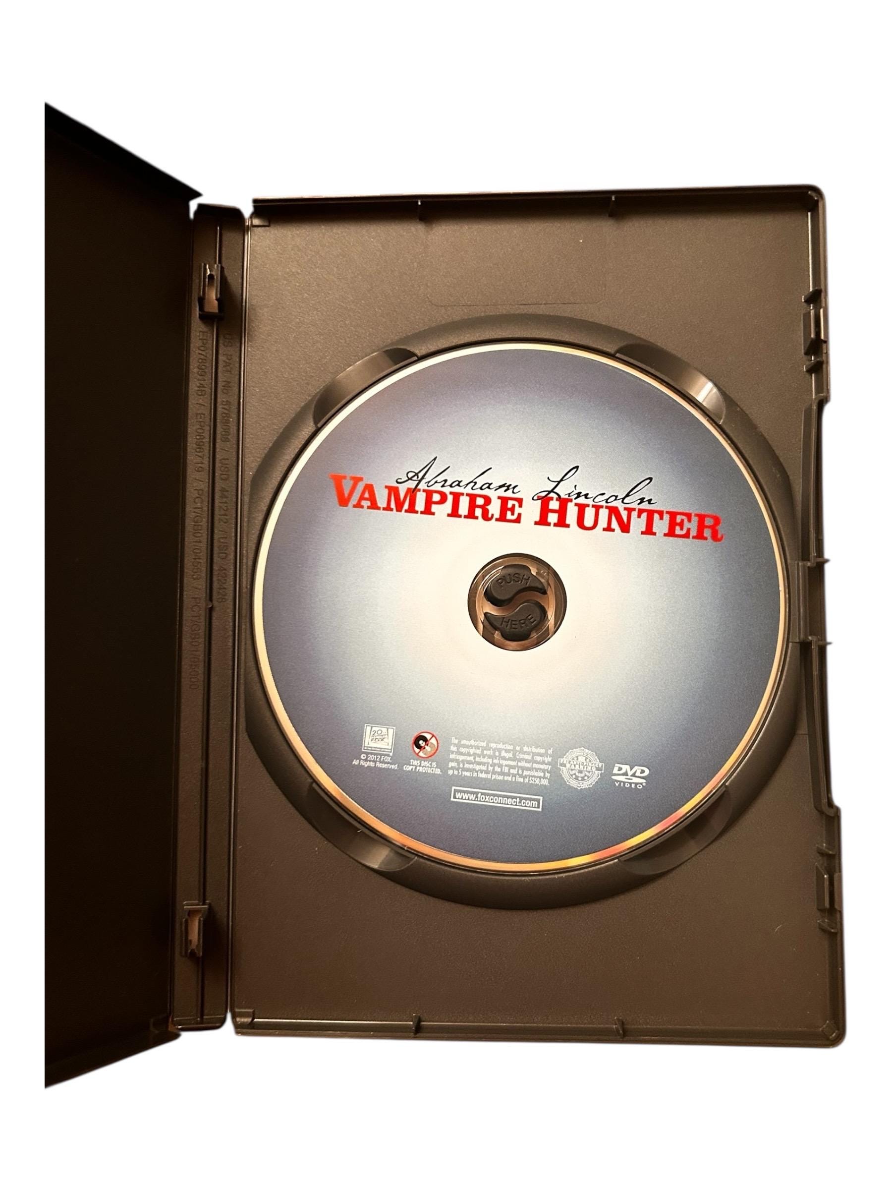 Abraham Lincoln: Vampire Hunter DVD (2012) Region 1 - Etsy