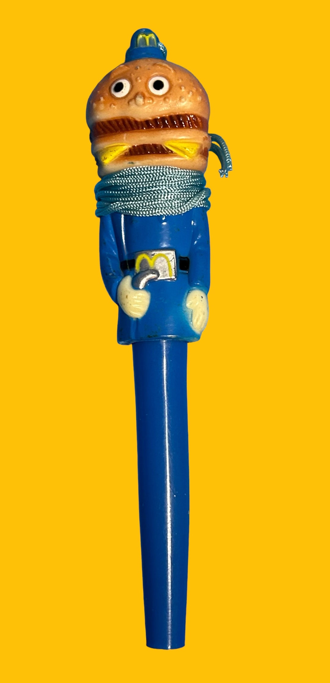 Vintage 1980 Mcdonalds Officer Big Mac Character Ink Pen New Condition ...