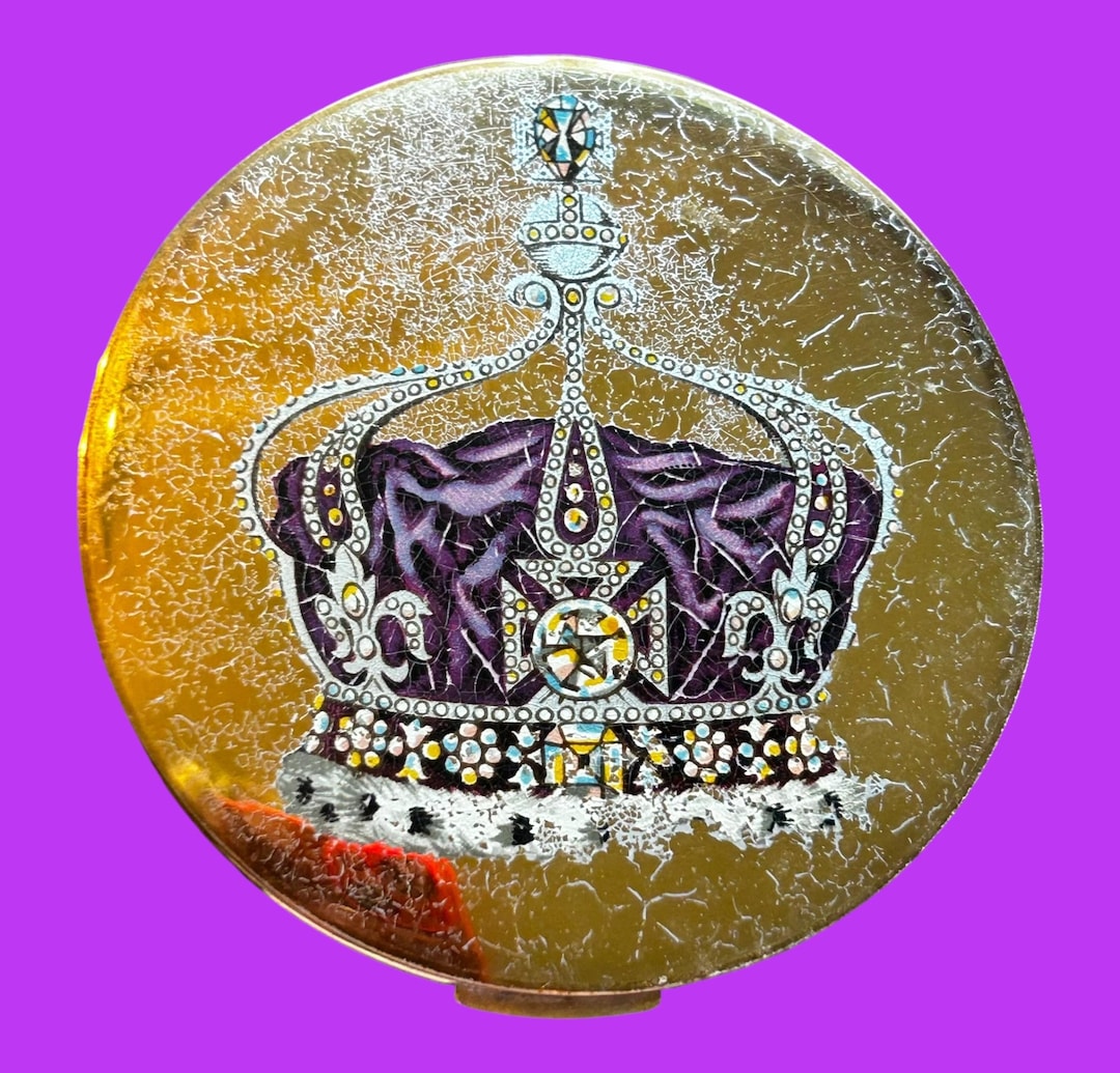1950s Vintage Stratton Queen Elizabeth II Coronation corona Loose ...