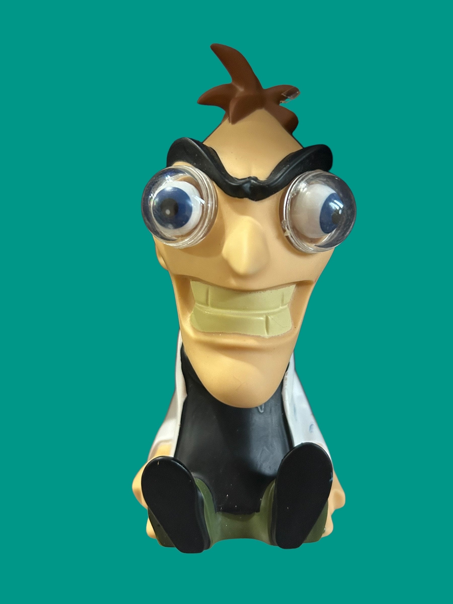 Phineas and Ferb Dr. Doofenshmirtz Eye Bugger Squeeze Toy Disney - Etsy