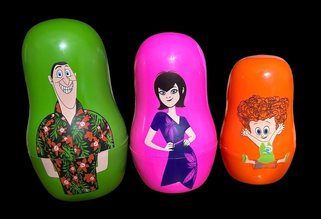 Mcdonald’s Hotel Transylvania Nesting Dolls | Futuring Drac, Mavis ...