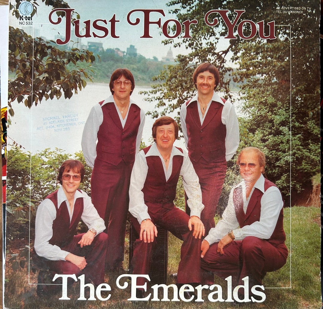 The Emeralds Just for You 1980 LP Record - Etsy