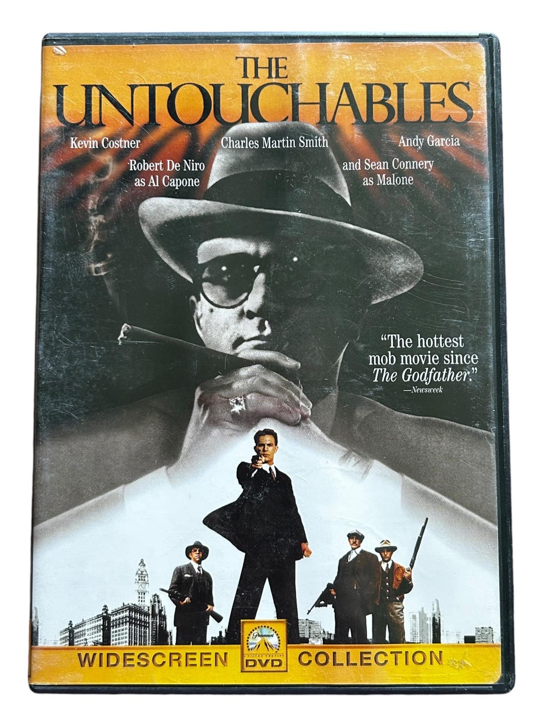 The Untouchables-1987-kevin Costner-movie-dvd Good Condition - Etsy