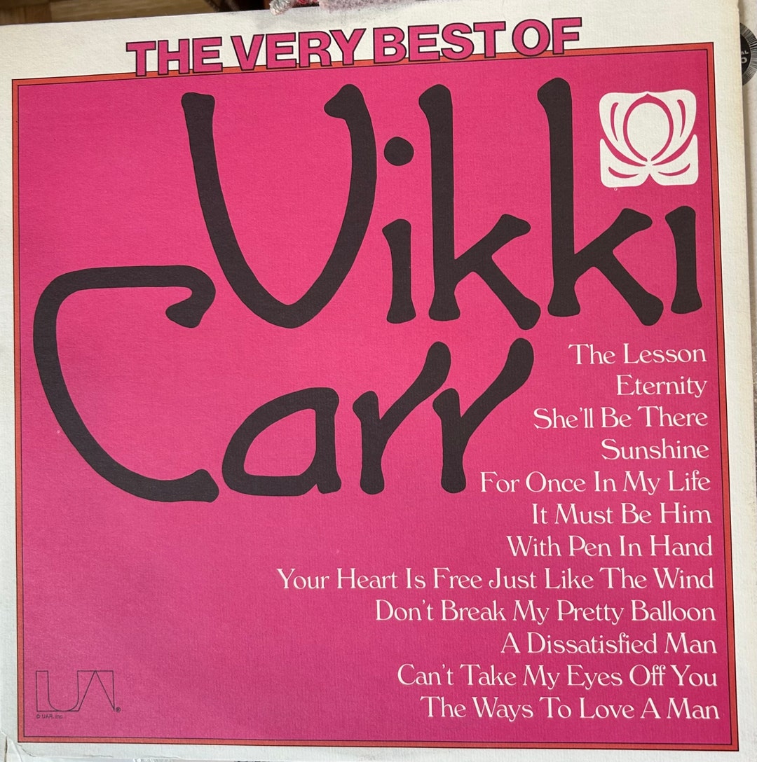 The Very Best of Vikki Carr Lp United Artists UA -LA244-G 1974 - Etsy