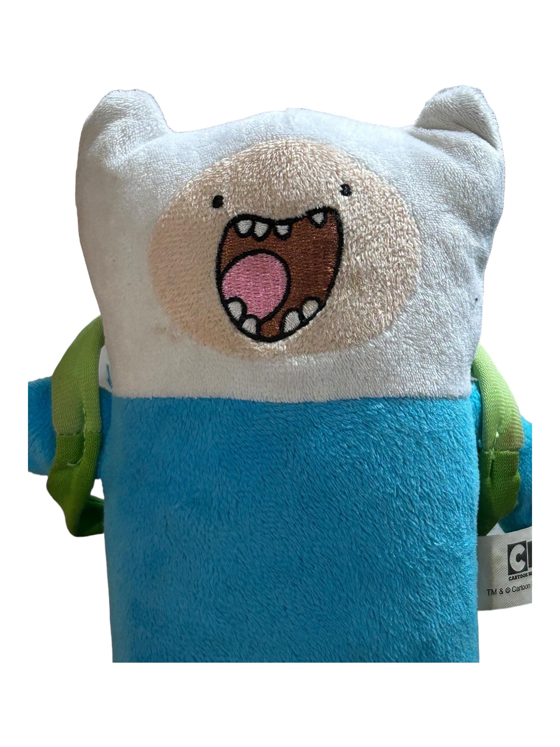 Adventure Time Deluxe Pull String Talking Plush Finn 14no Sound as Is ...