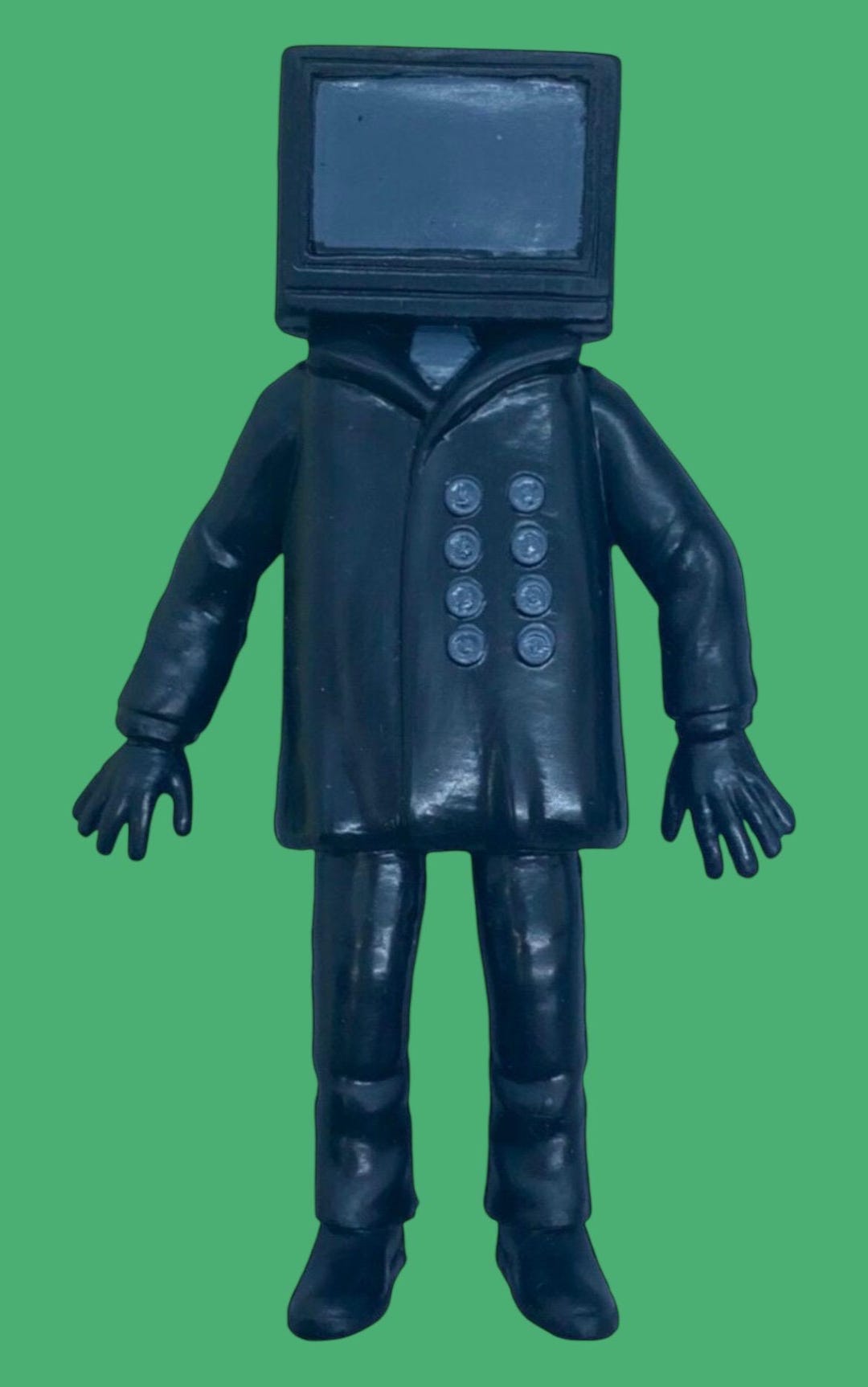 Skibidi Toilet Figure Toy Cameraman TV Speaker Man PVC Office Desk Head ...