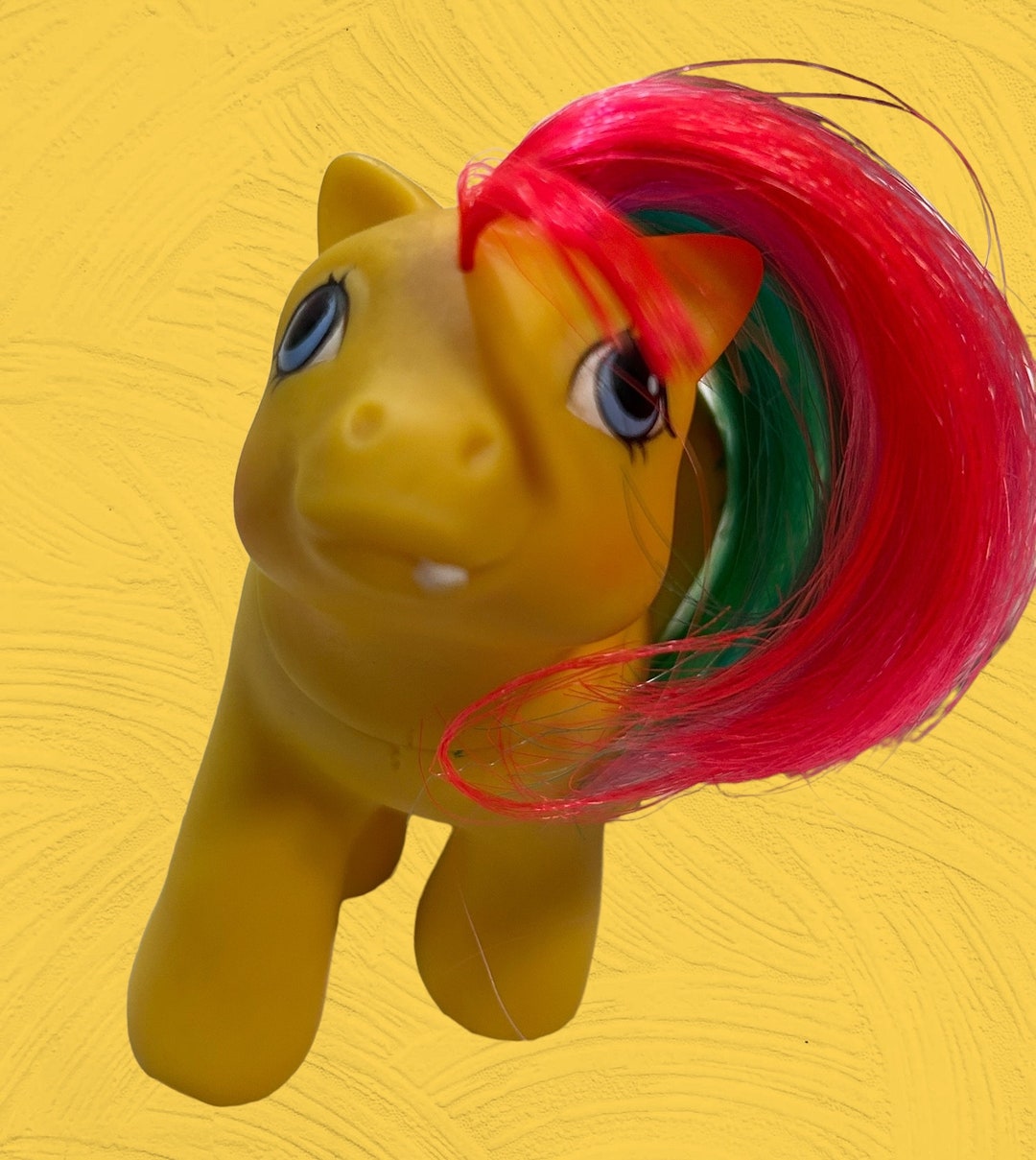 My Little Pony Vintage First Tooth Baby Tic Tac Toe G1 Rainbow Mane ...
