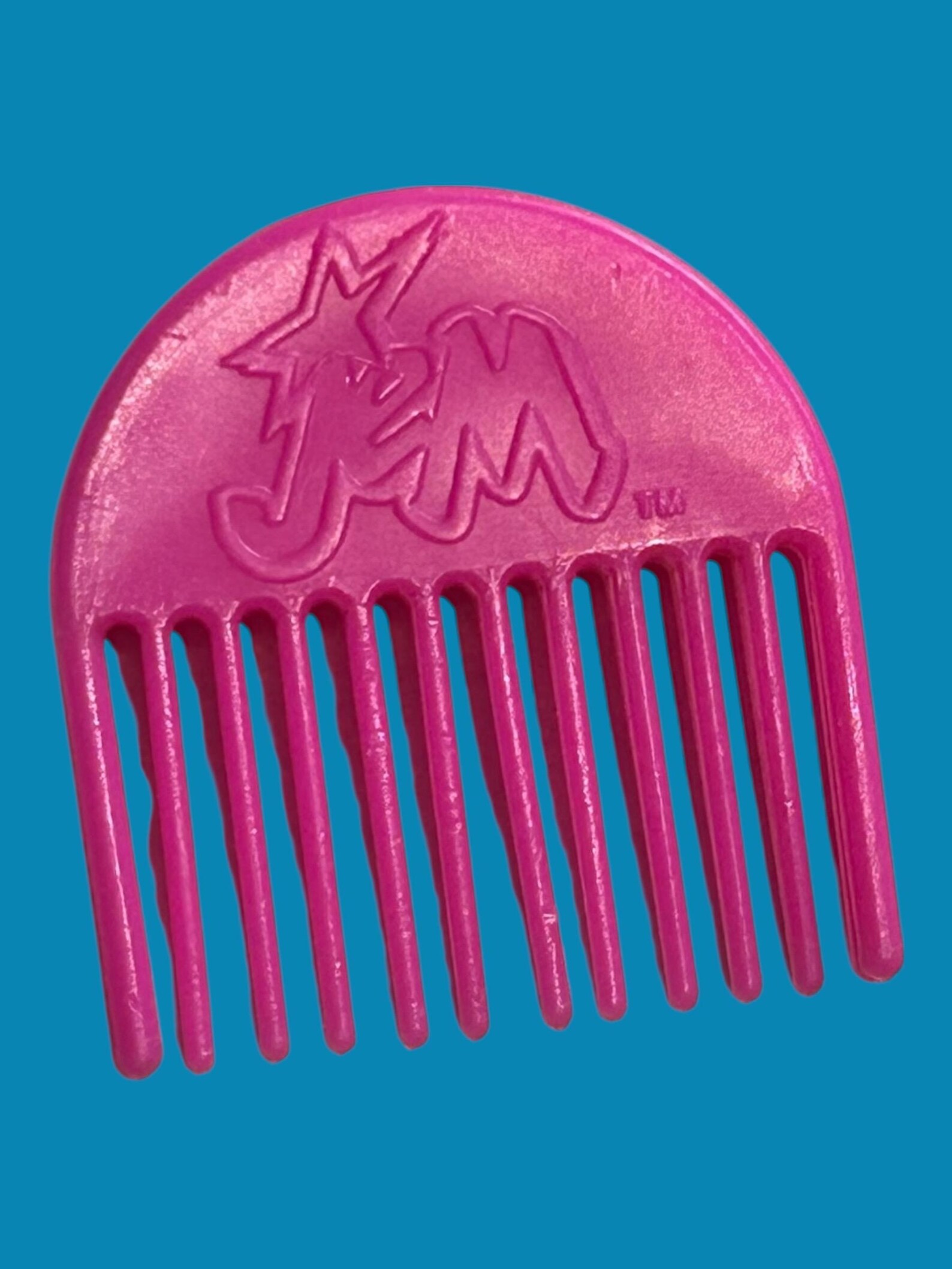 Vintage 1985 Hasbro Jem & the Holograms Misfits Doll Hair Brush Comb 1. ...