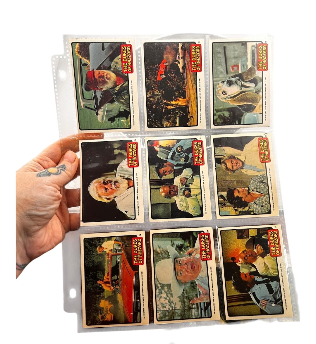 1980 The Dukes of Hazzard Trading Cards Complete Set 66 Rare - Etsy ...