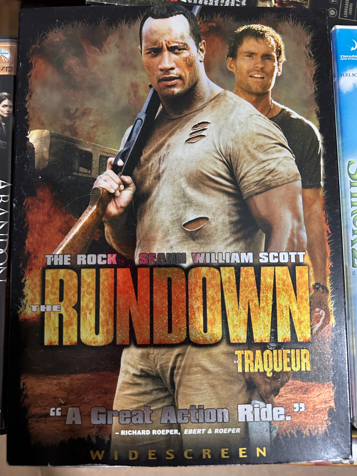 The Rundown DVD the Rock Dwayne Johnson Seann William Scott - Etsy