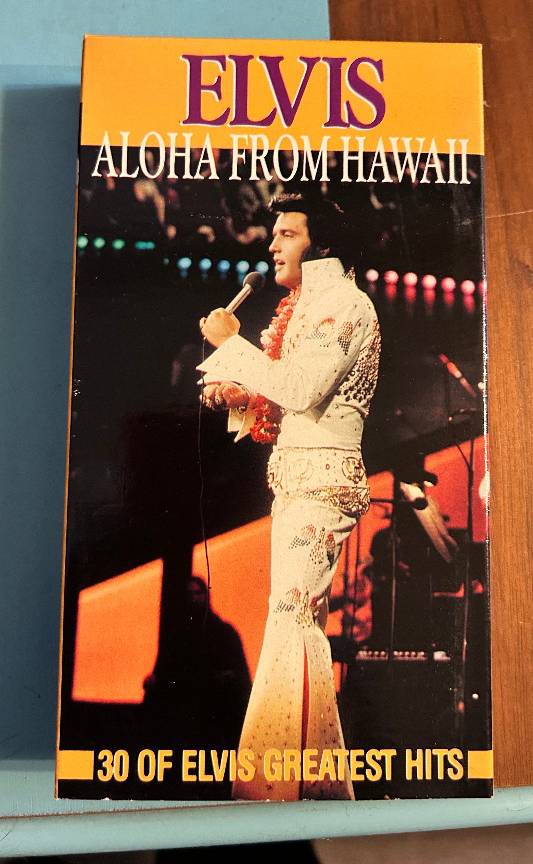 1973 VHS Tape Elvis Aloha From Hawaii Documentary Musical - Etsy