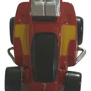 Micro Machines Charm Max Race Car Red and Yellow F1 - Etsy