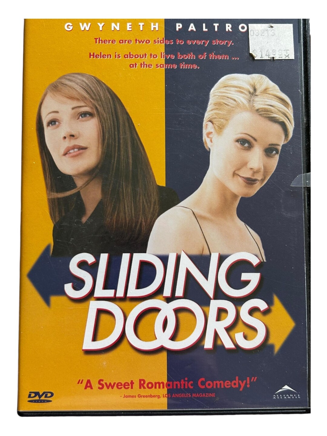 Sliding Doors DVD 1998 Miramax Movie - Etsy