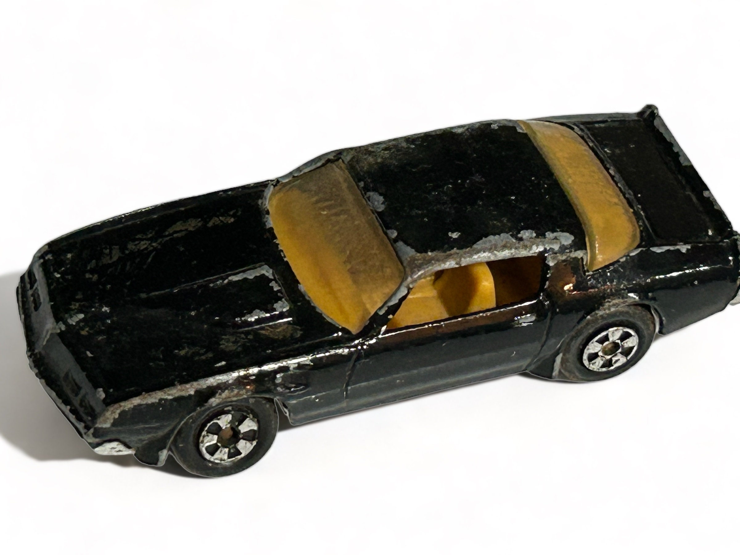 1979 Vintage ERTL Turbo Firebird Black Die Cast Toy Car Vehicle Made ...