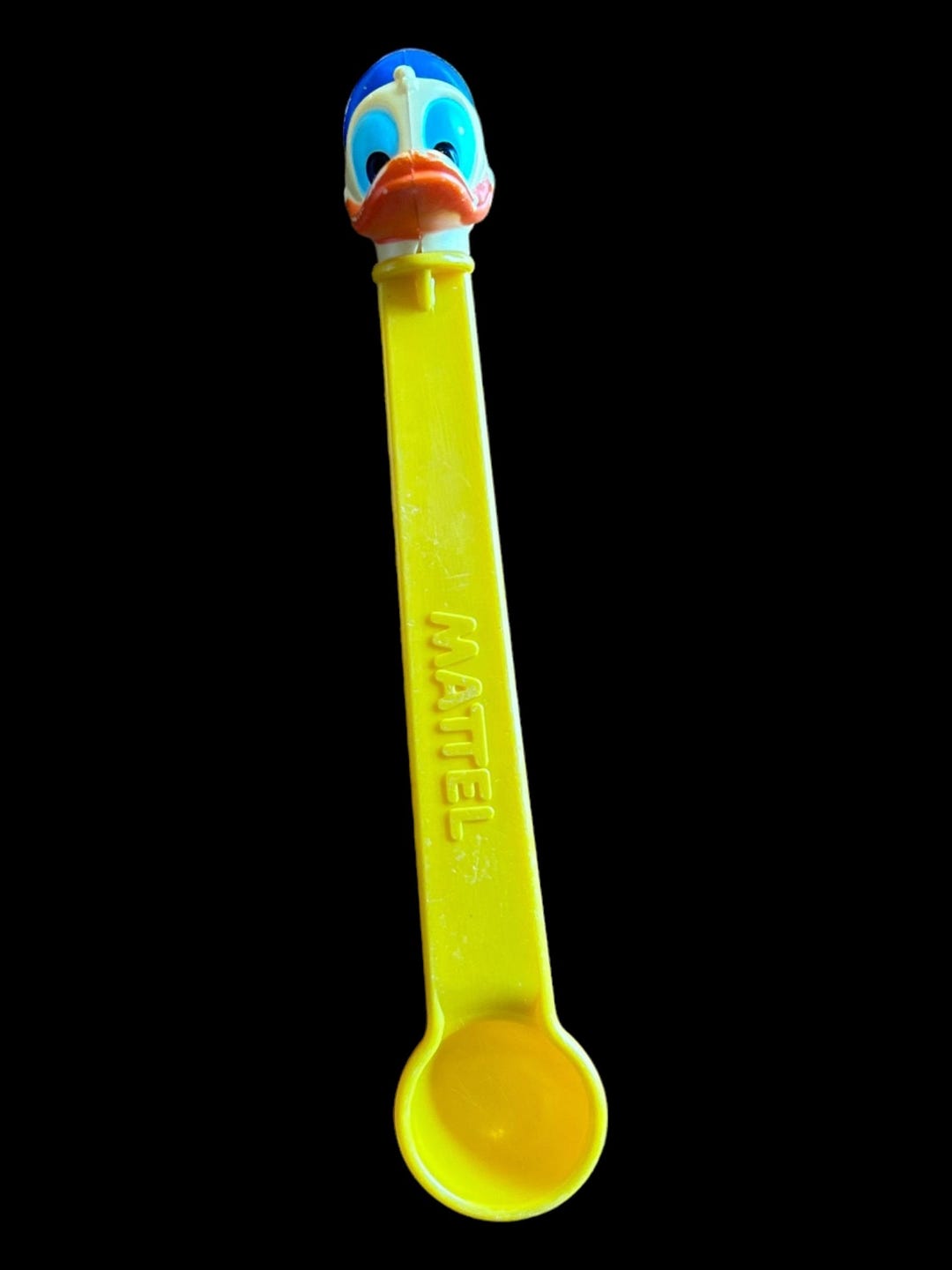Vintage Mattel Disney Donald Duck Scoop Spoon 7 Plastic Mexico R11. - Etsy