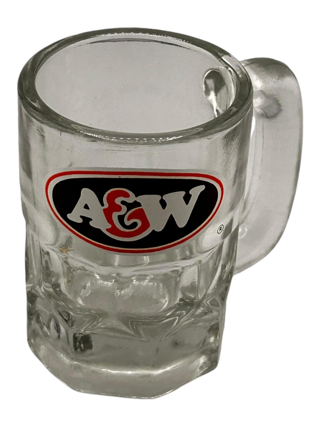 A&W Root Beer Collectible Mini Mug Vintage Glass Mugs Allen and Wright ...