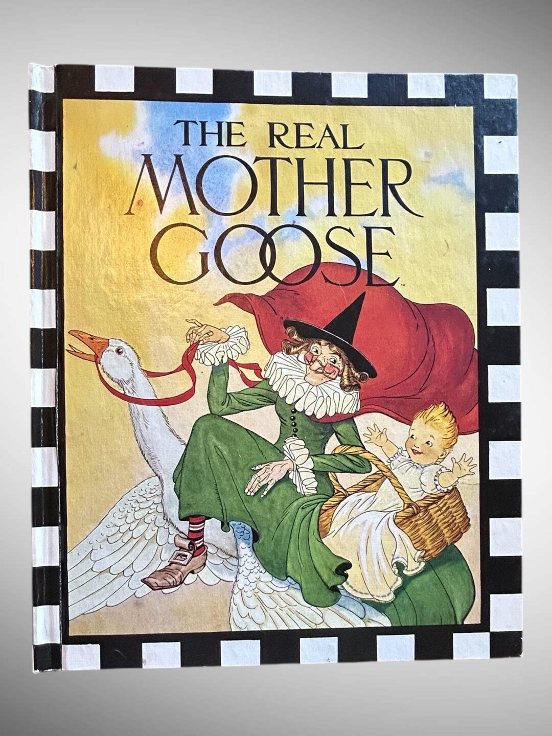 Vintage the Real Mother Goose 1944 Edition Rand Mcnally Co Hardcover ...